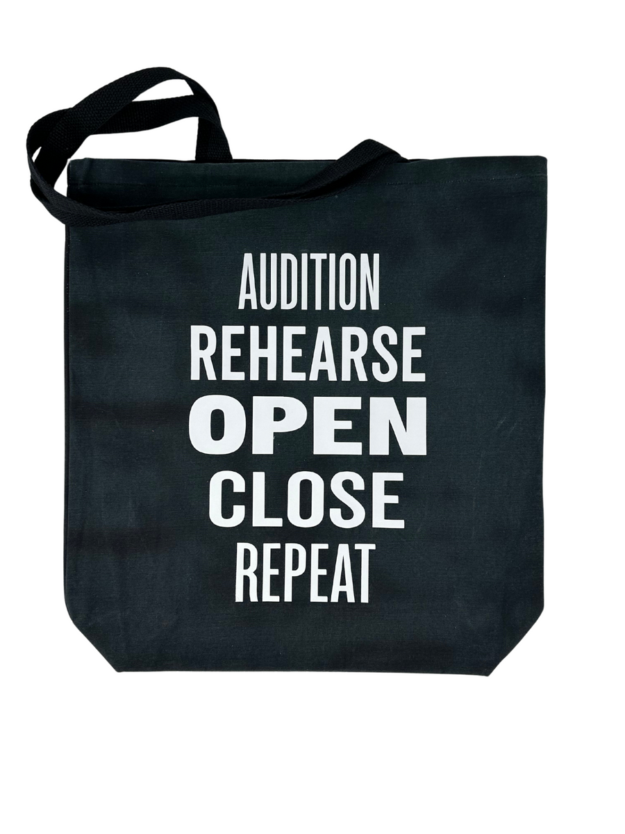 "Audition" Tote Dark Green/Black – Scenery