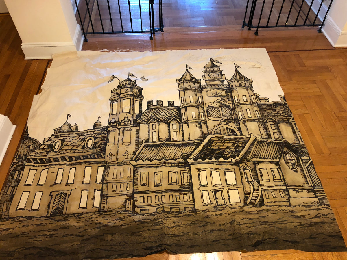 WICKED - Shiz – Scenery