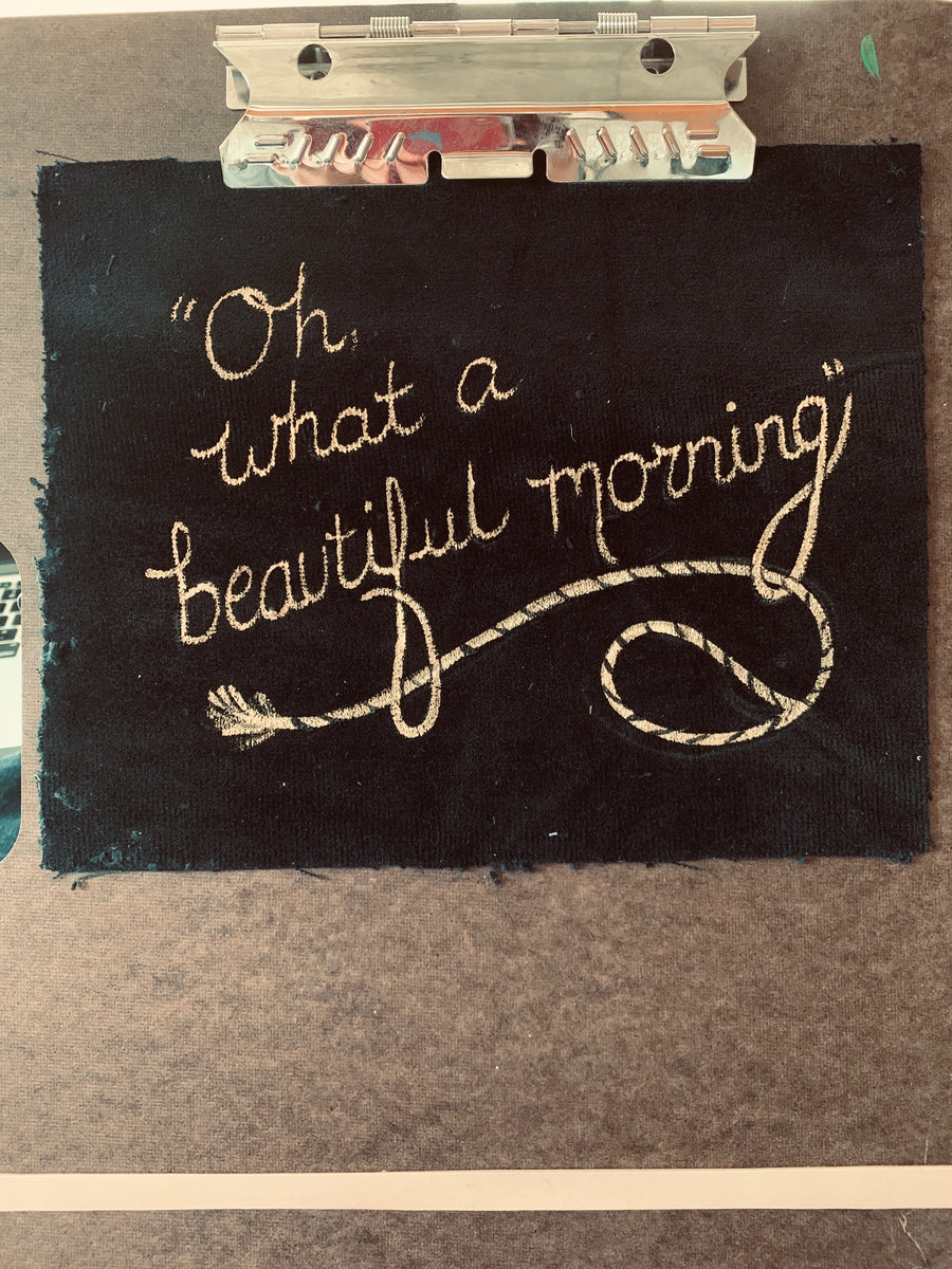 Hand Painted "Beautiful Morning" Bag – Scenery